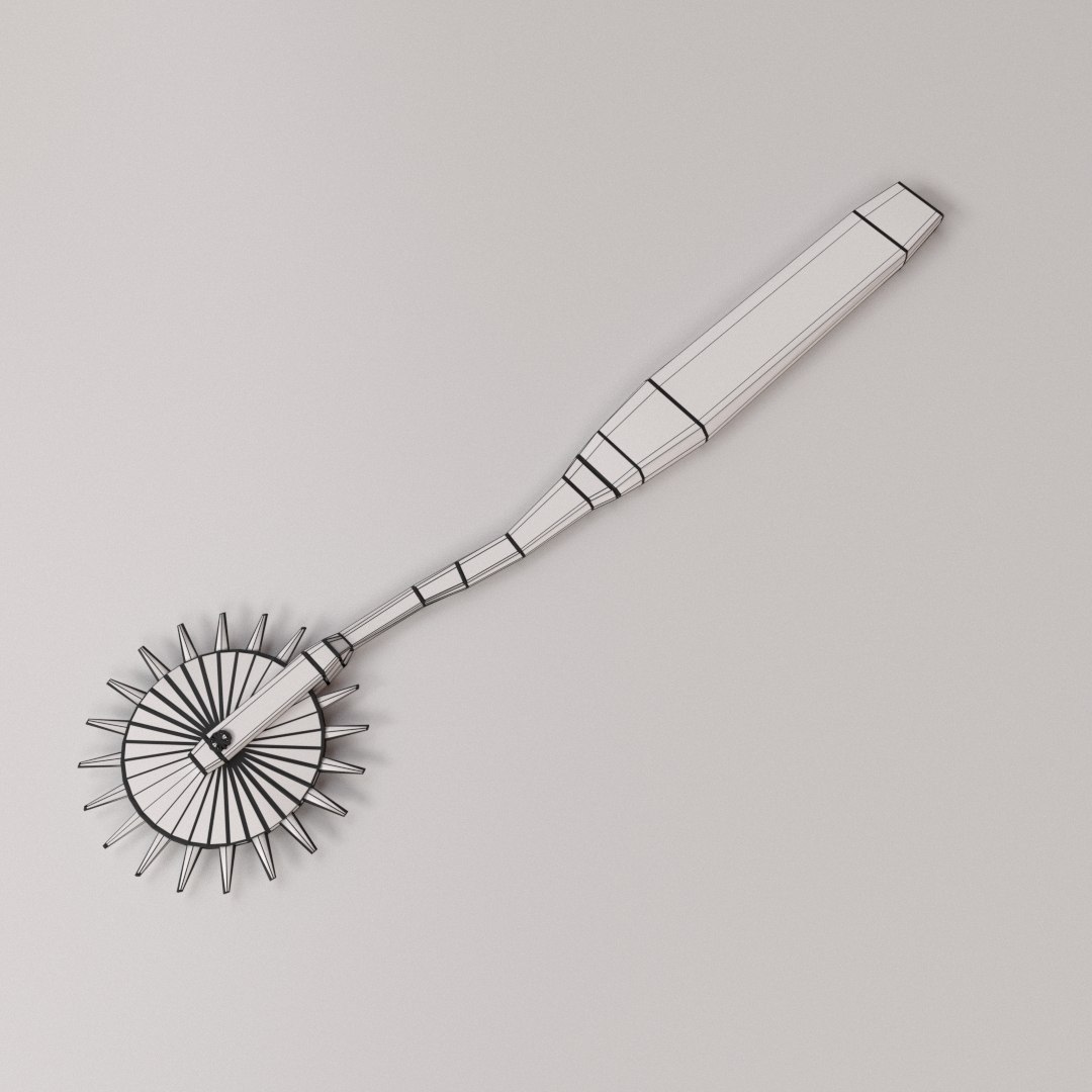 Wartenberg wheel model - TurboSquid 1643009