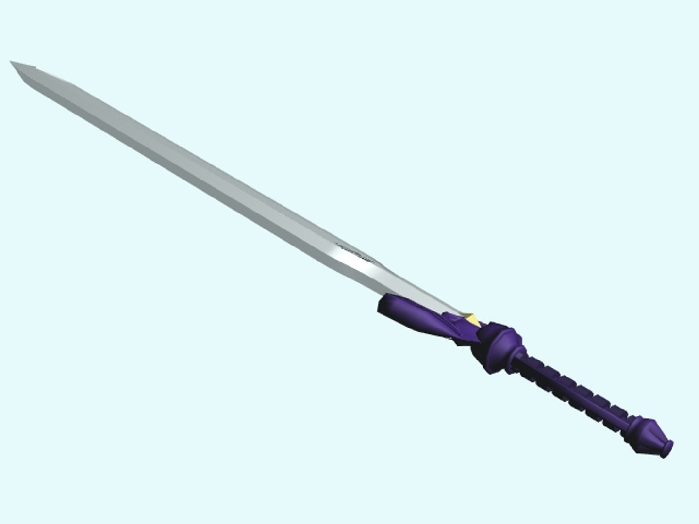 3d Master Sword Model