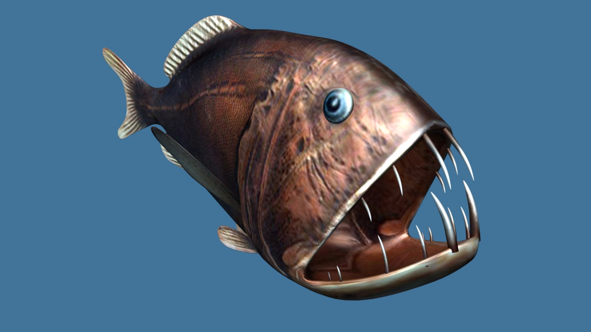 Fangtooth Fish 3D - TurboSquid 2195062