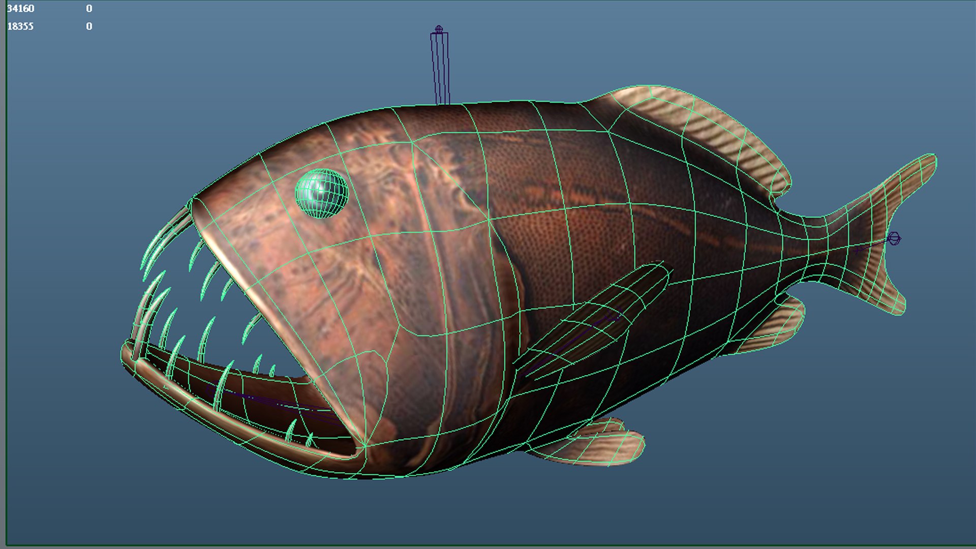 Fangtooth Fish 3D - TurboSquid 2195062