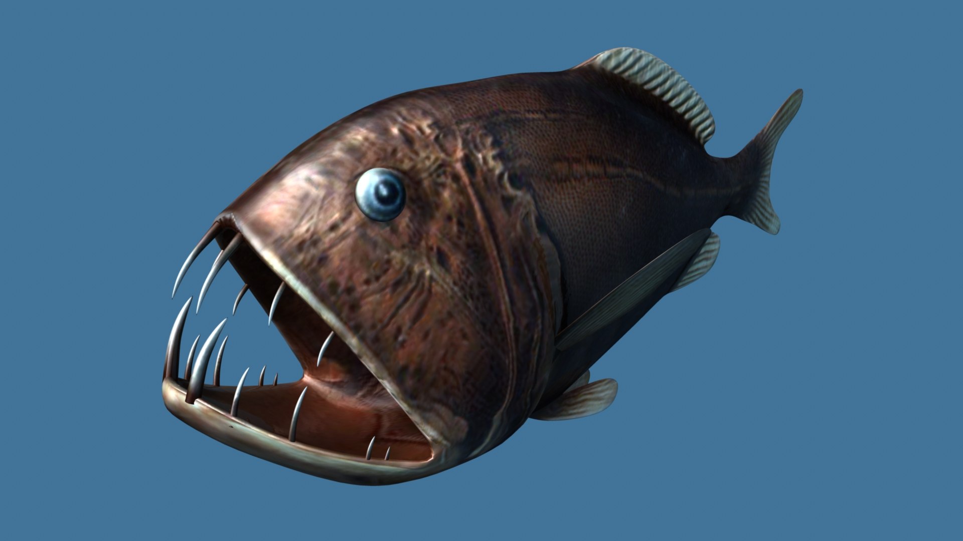 Fangtooth Fish 3D - TurboSquid 2195062
