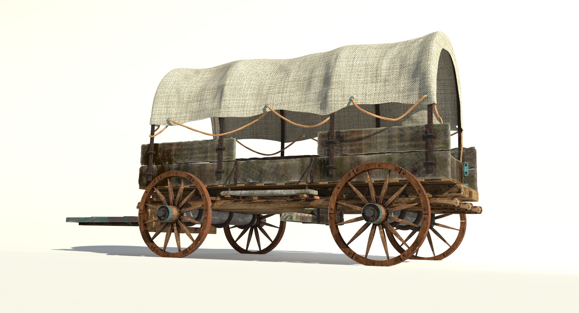 Wagon 3D model - TurboSquid 1233820