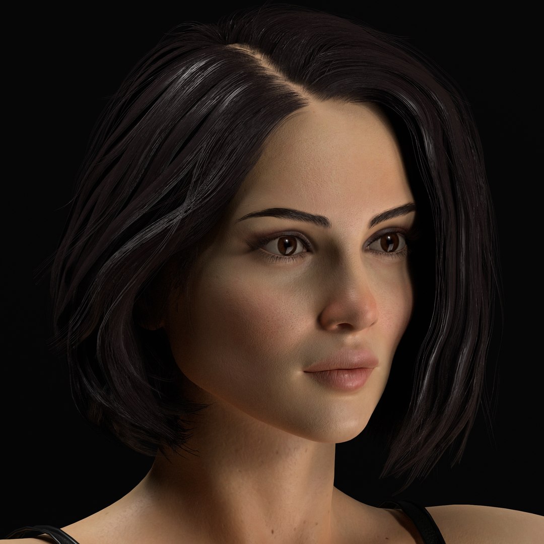 Realistic Detailed Sexy Woman Character Unreal Engine Ready - HAZEL 3D ...