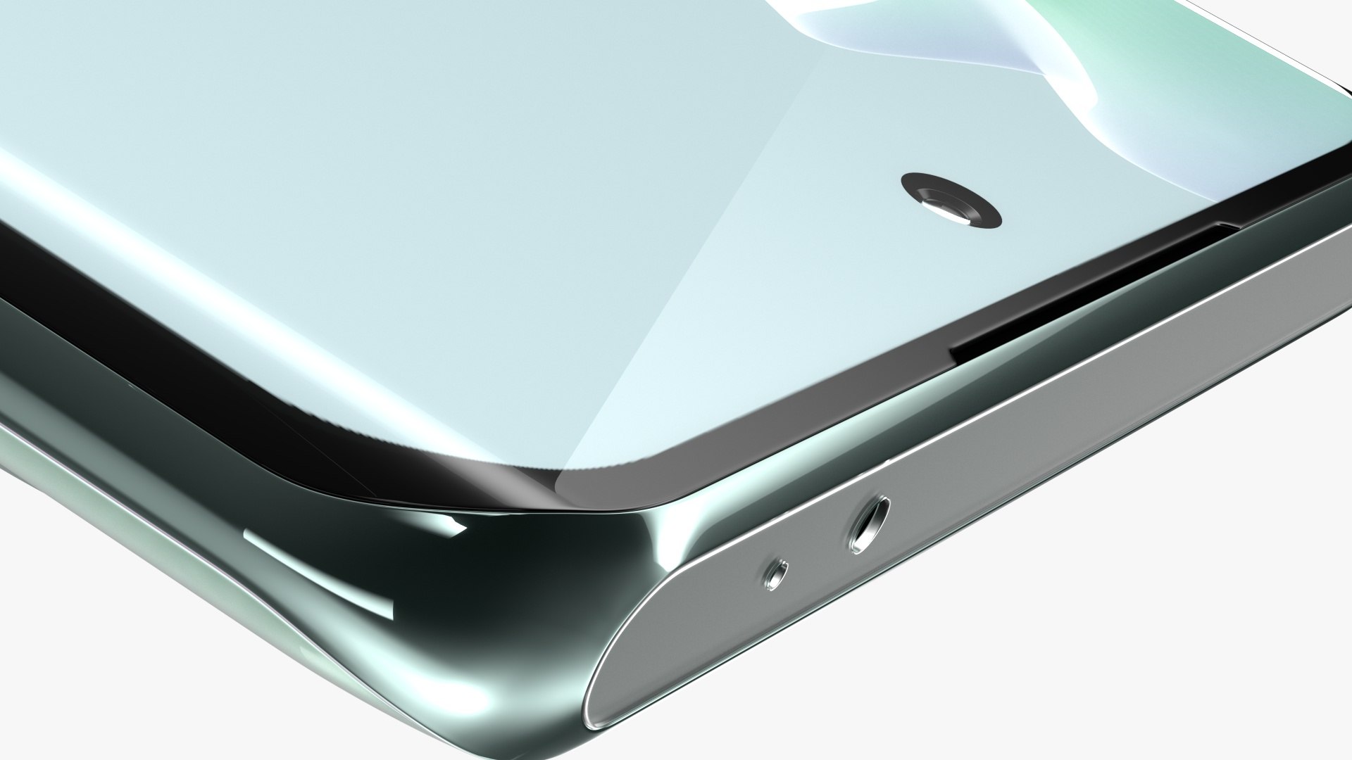 3D OPPO Reno 11 Green Model - TurboSquid 2157319