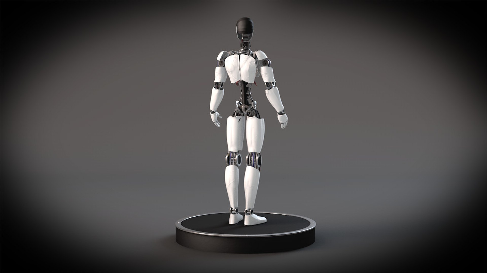 Futuristic Robot 3d 3ds