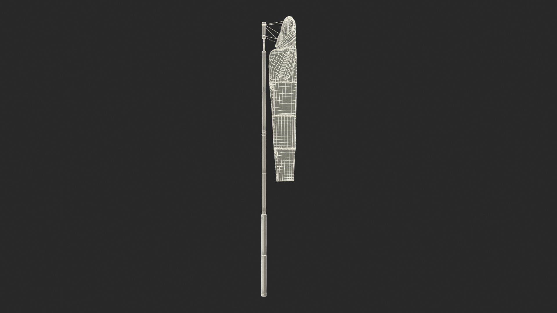 Striped Wind Cone Calm 3D Model - TurboSquid 2025431