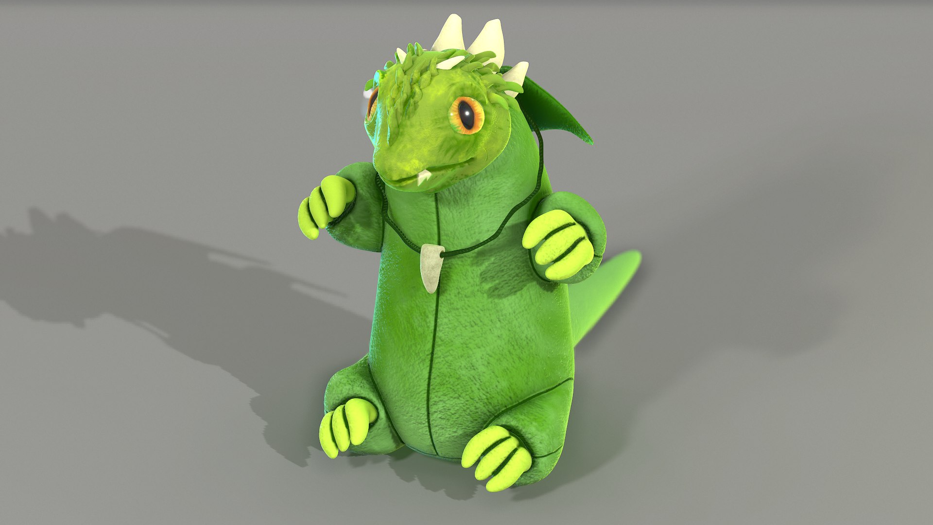 3D Green Forest Dragon Model - TurboSquid 1290773