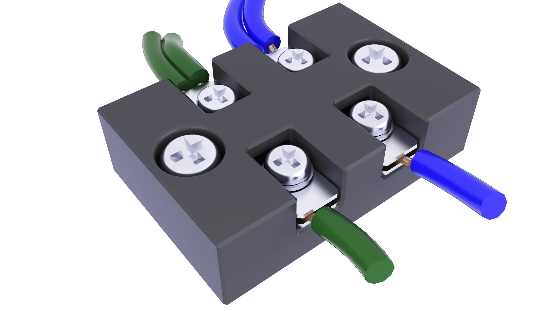 Block Terminal Electric 3D - TurboSquid 1598606