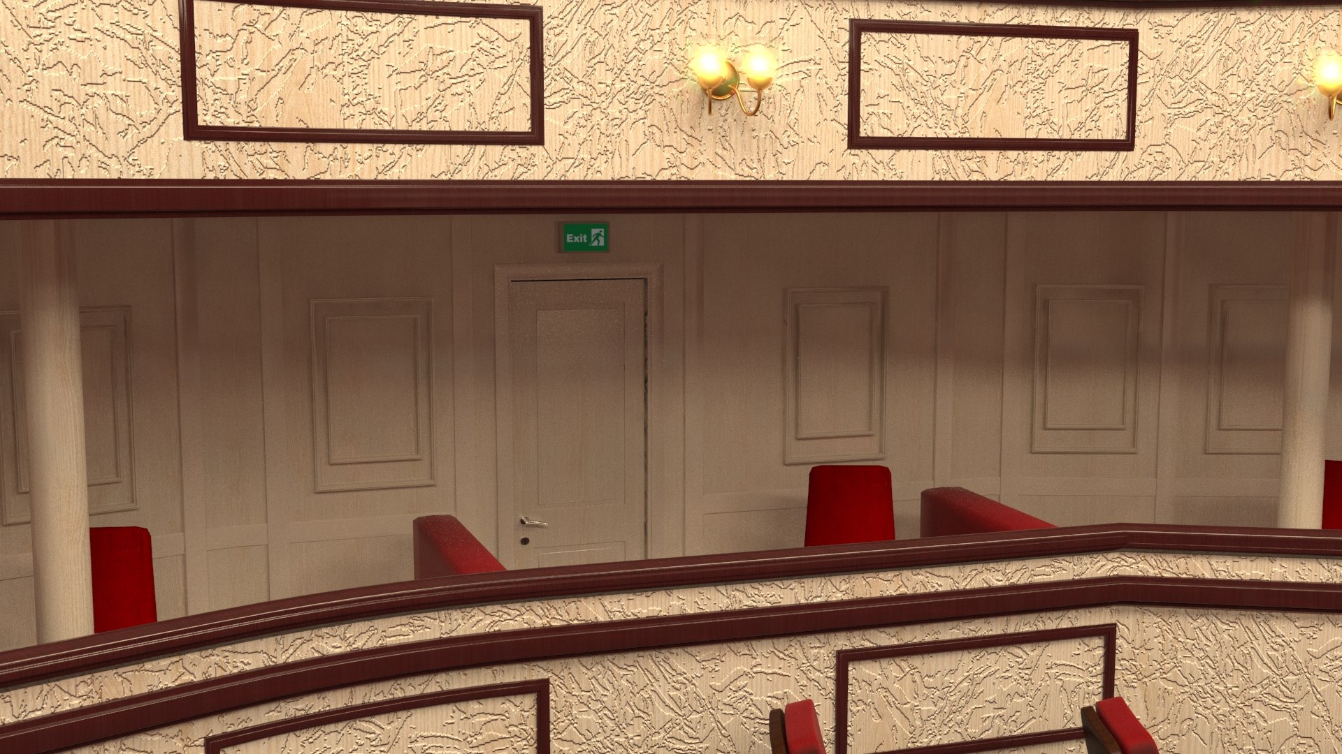 3D Orchestra Concert On Stage - TurboSquid 2028329