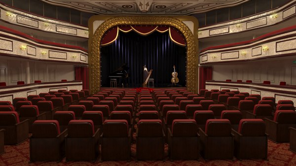 3D Orchestra Models | TurboSquid