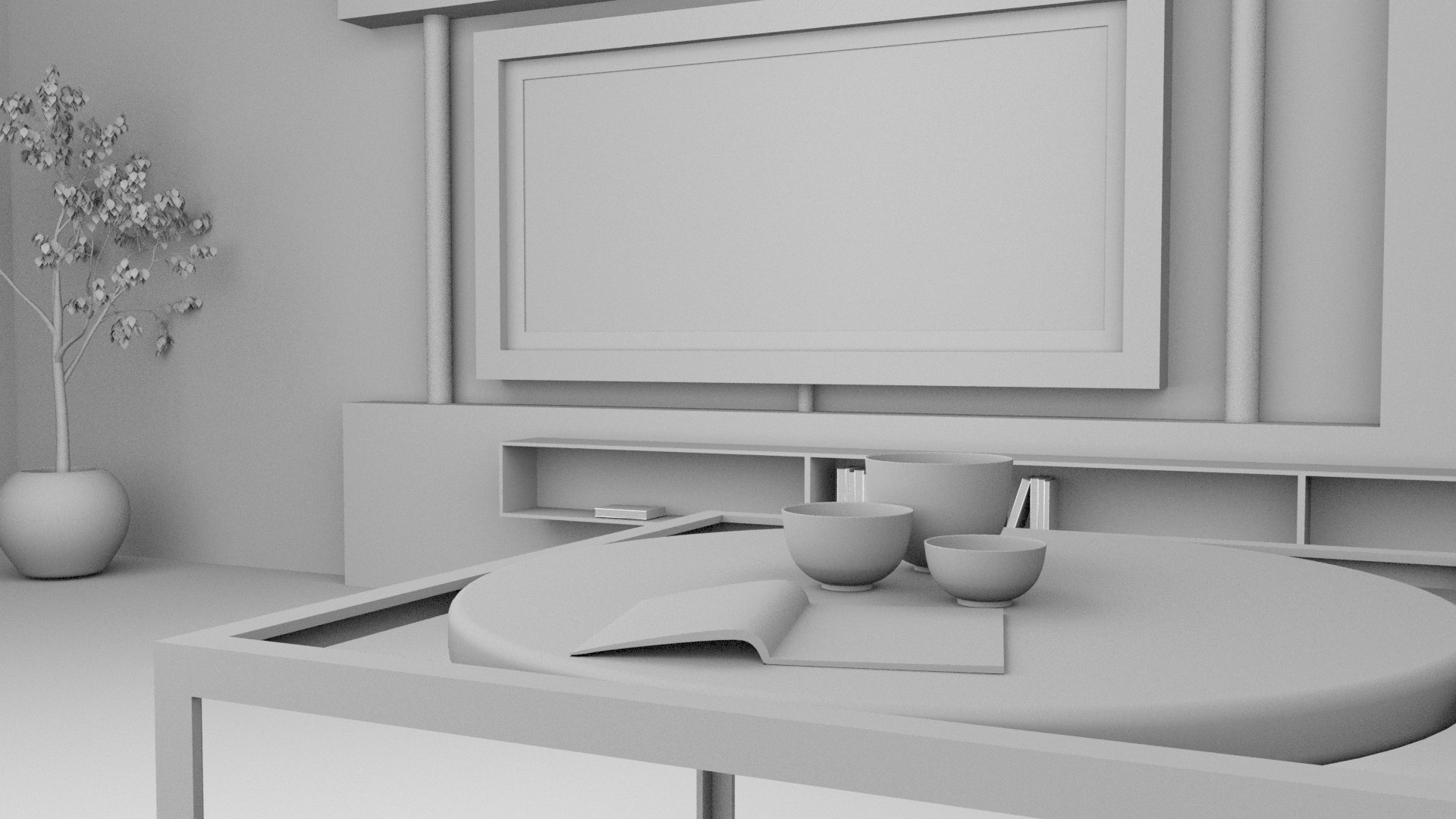 Modern Bedroom 3d Model Turbosquid 1833141