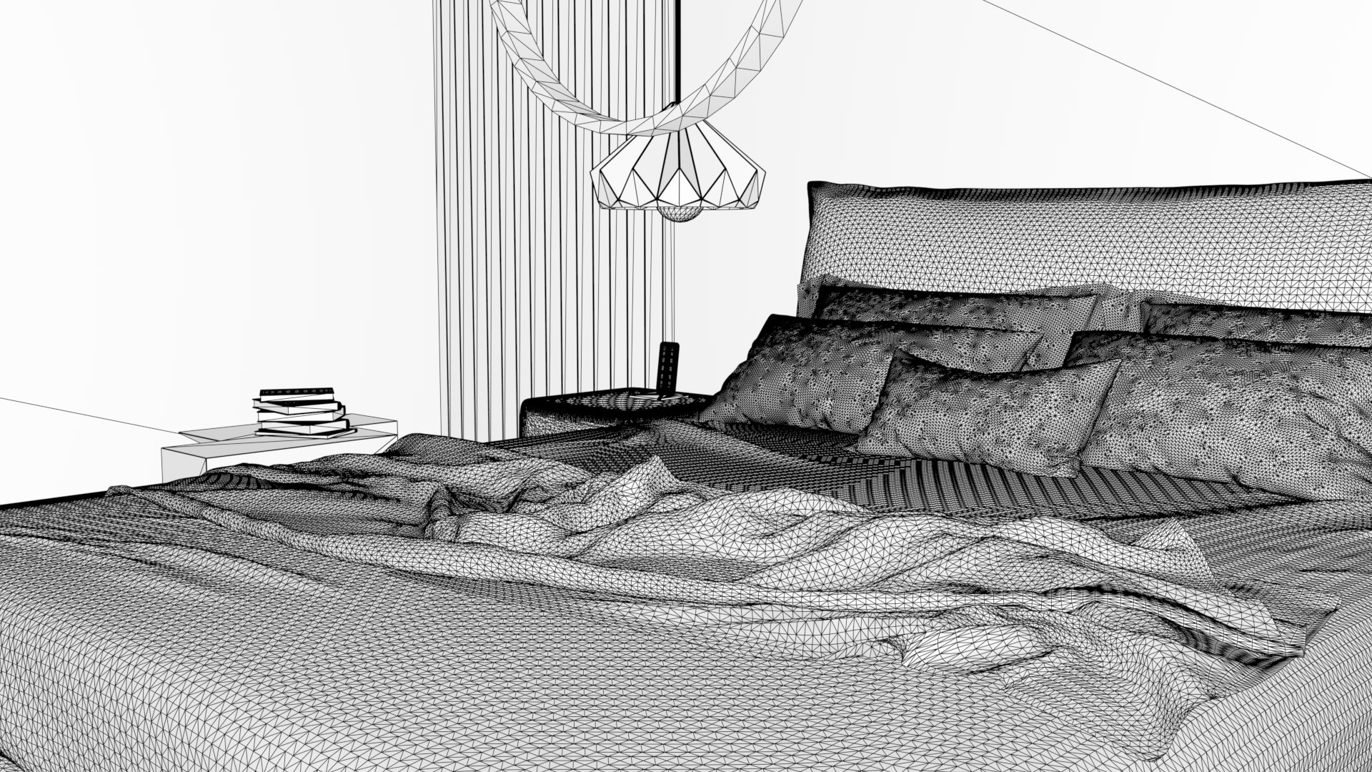 Modern Bedroom 3d Model Turbosquid 1833141