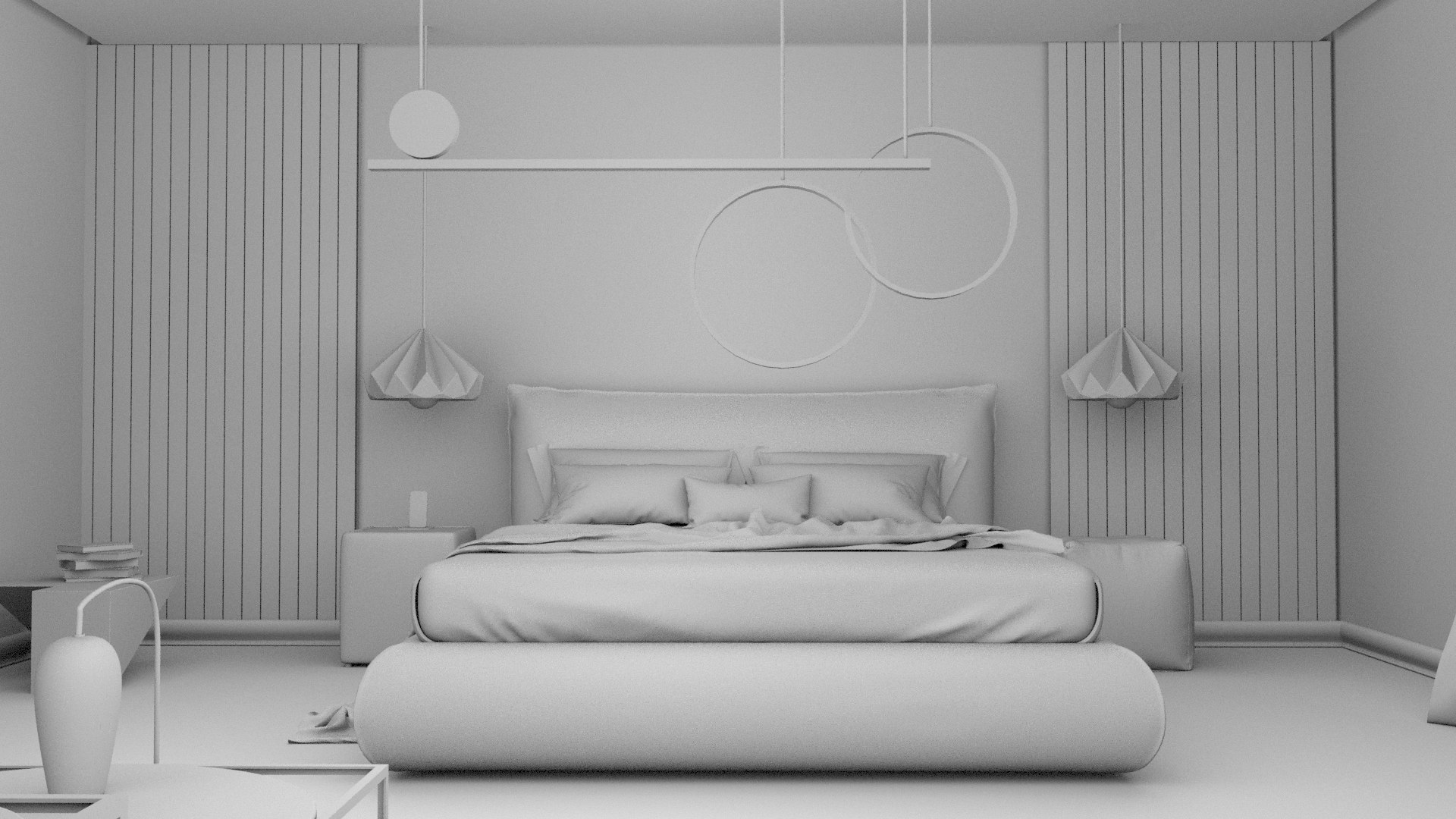 Modern Bedroom 3d Model Turbosquid 1833141