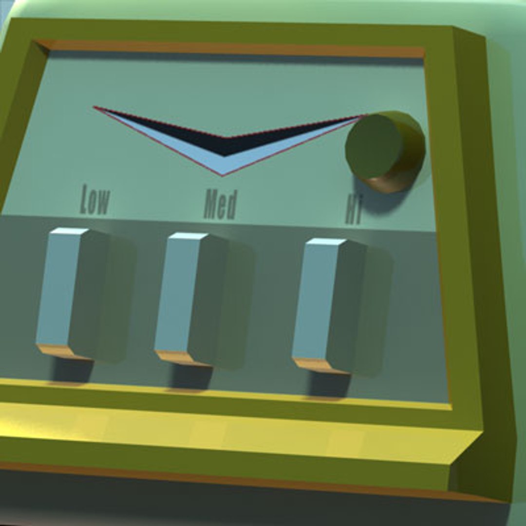 3d Model Retro Blender