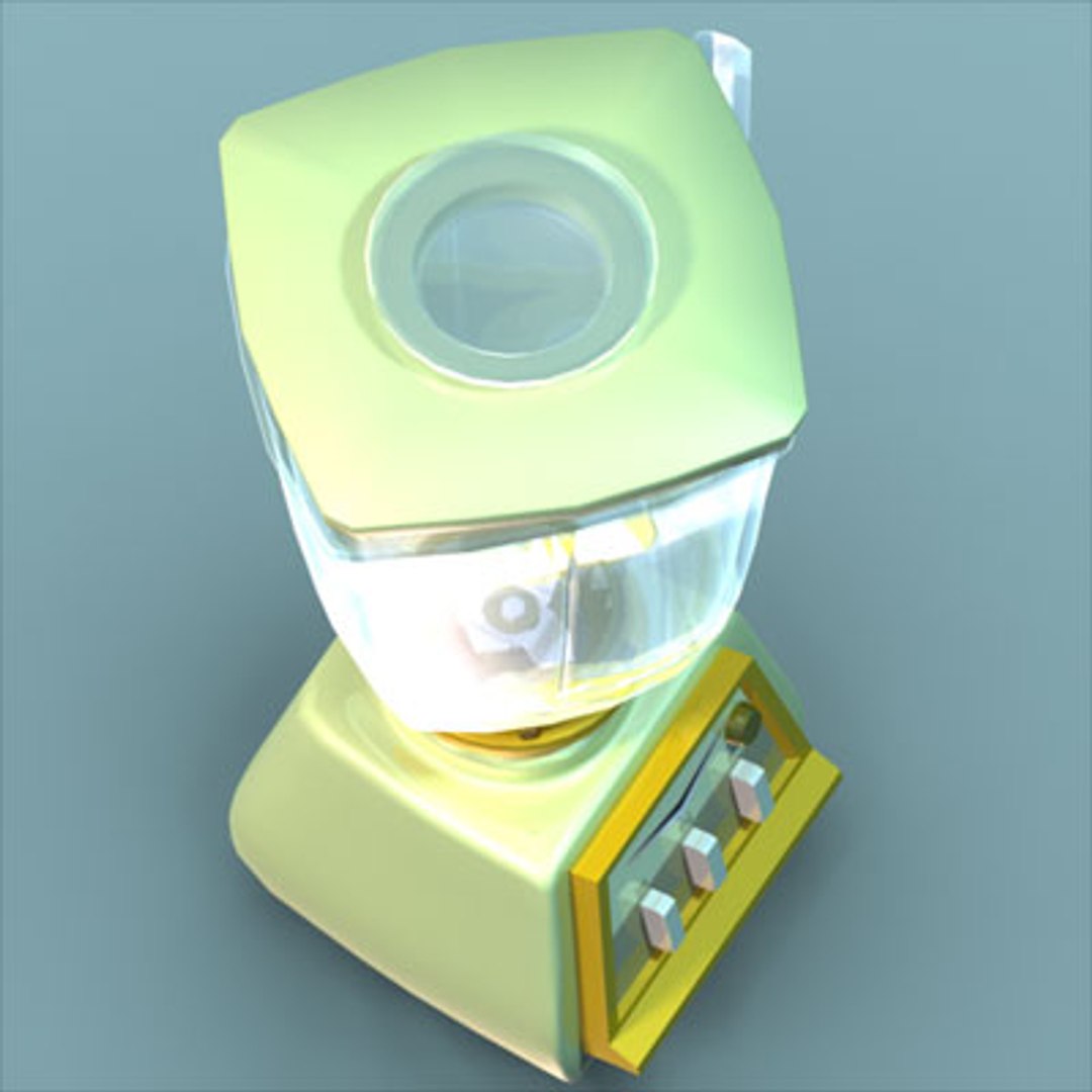 3d Model Retro Blender
