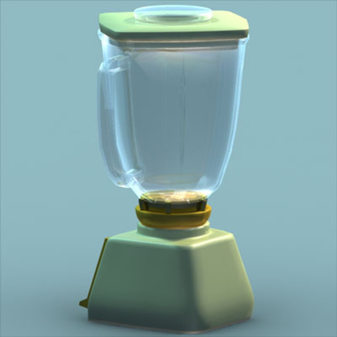 3d Model Retro Blender