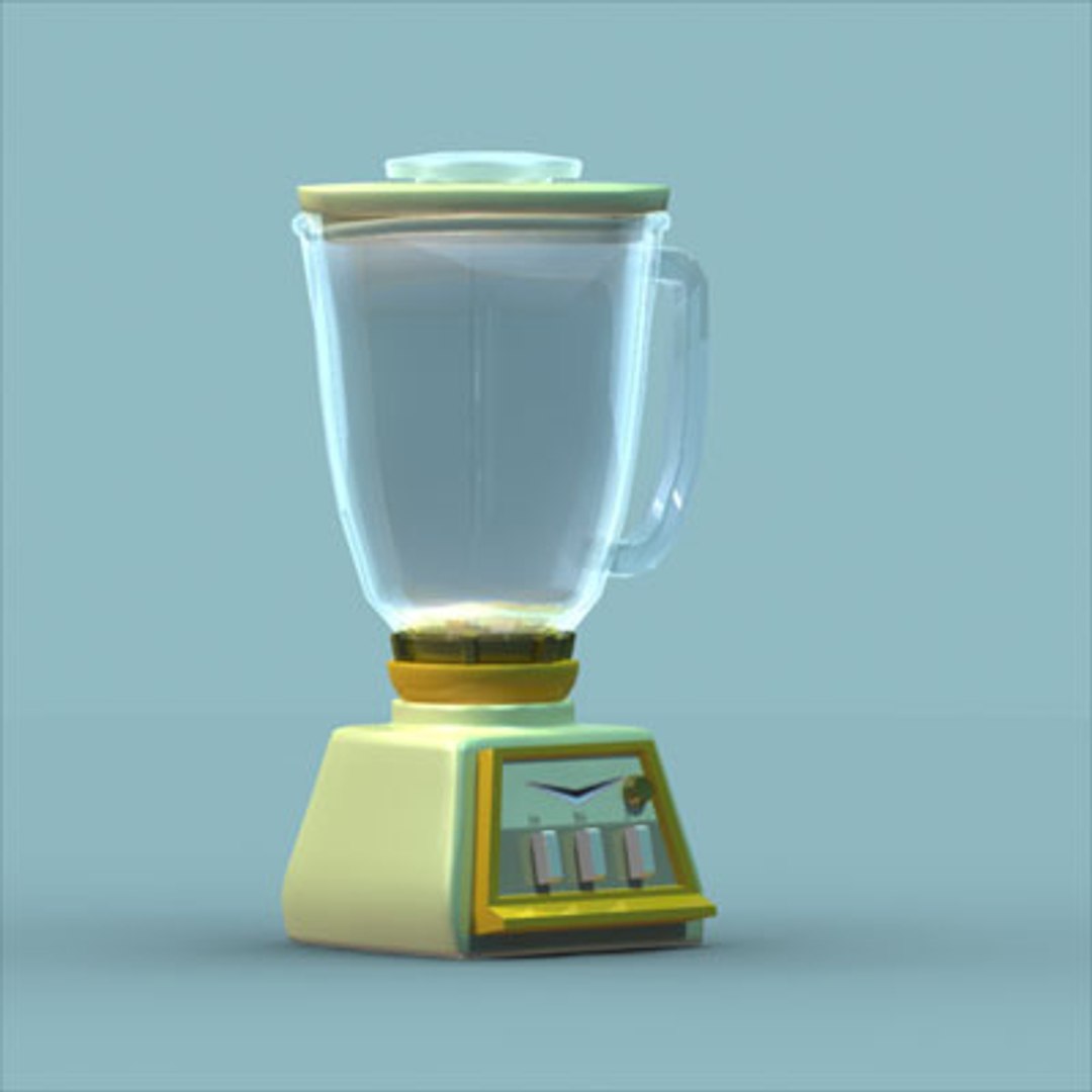 3d Model Retro Blender