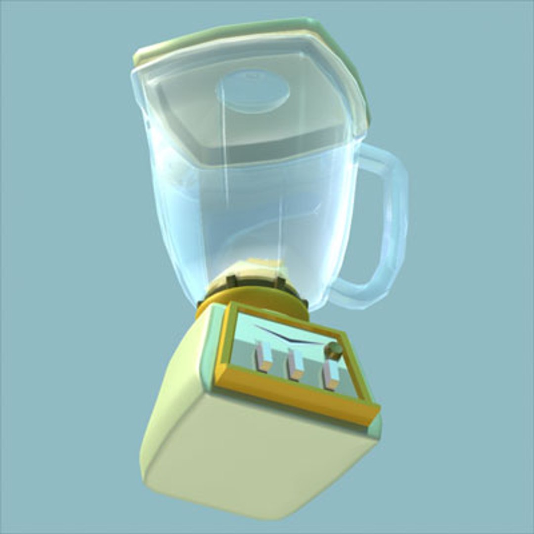 3d Model Retro Blender