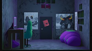 Low Poly 3D Homestuck Models For Download | TurboSquid