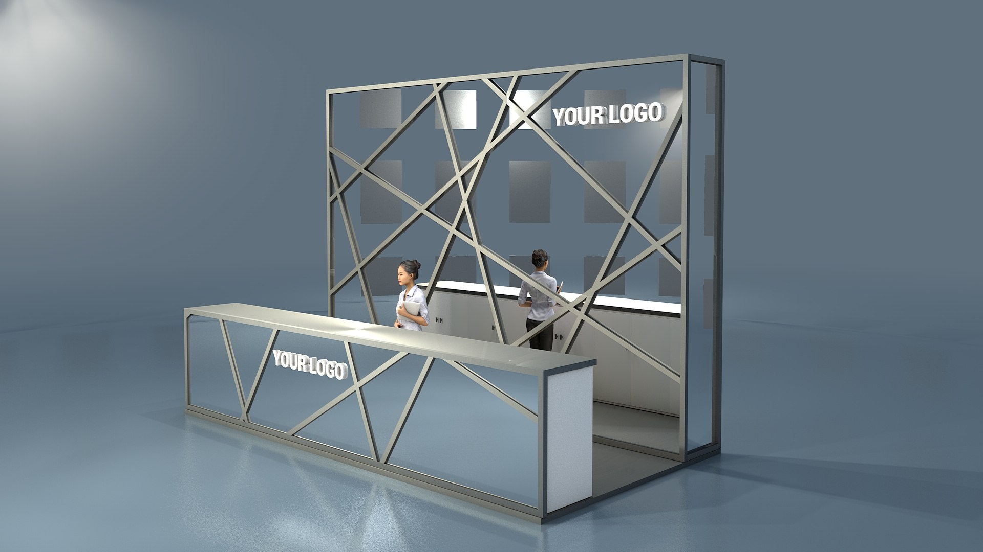 Welcome Desk 3D Model - TurboSquid 1693460