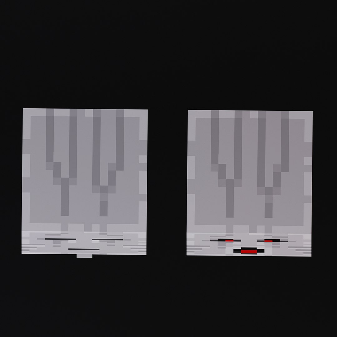 3D Ghast Mob Minecraft - TurboSquid 1573882