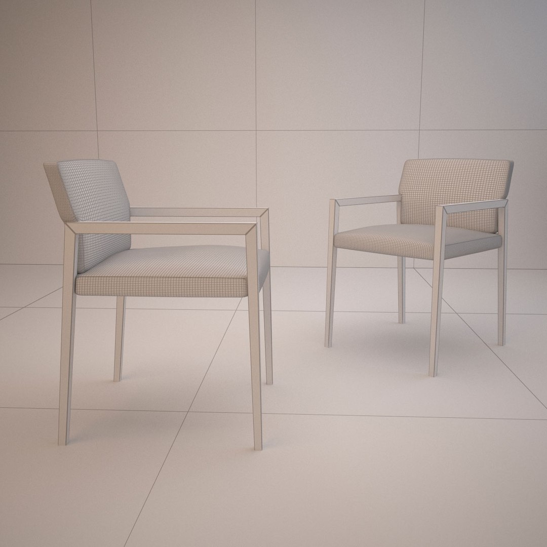 hbf bolano chair 3d max