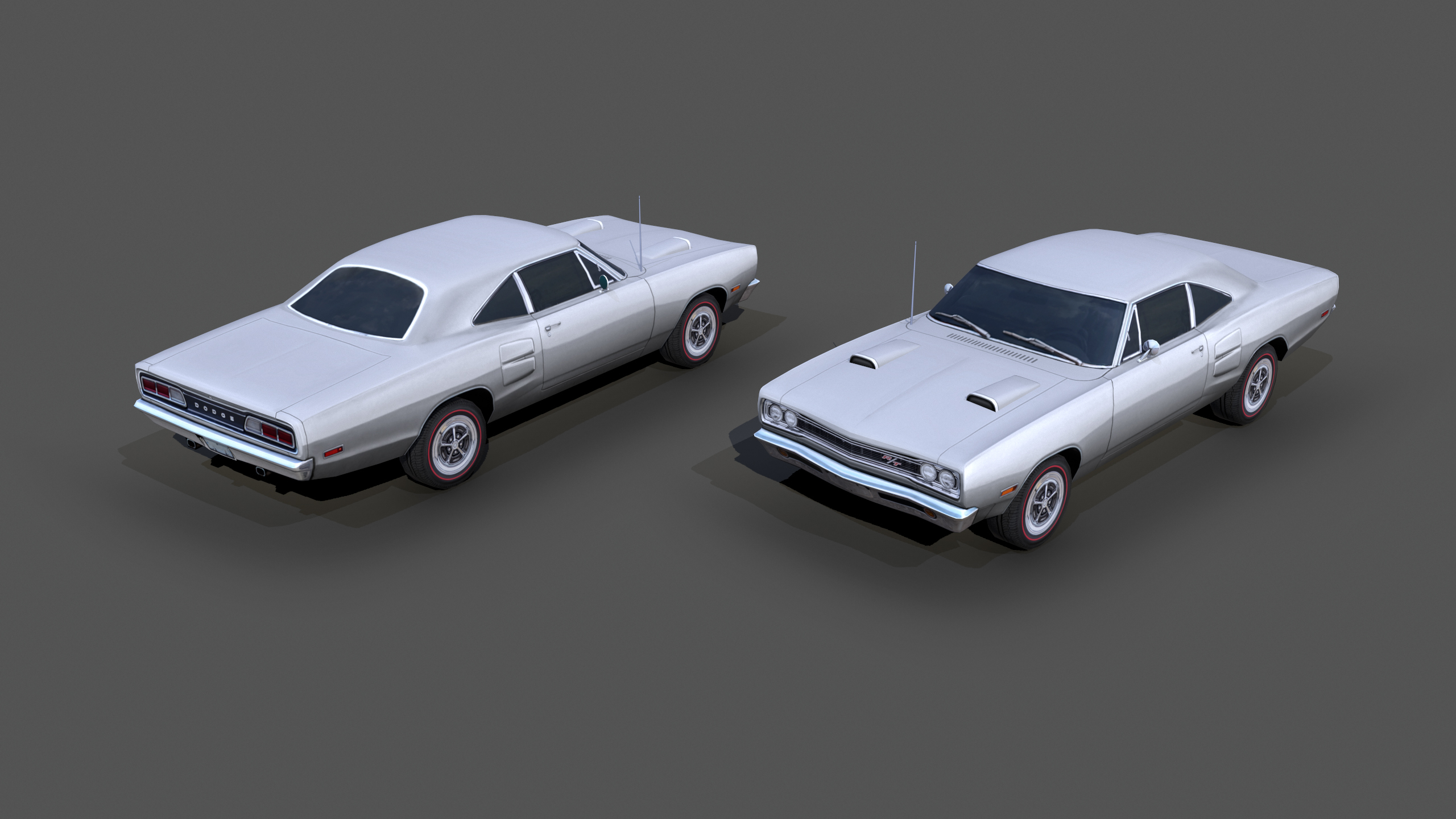 Dodge Coronet RT 1968 3D model - TurboSquid 1725923