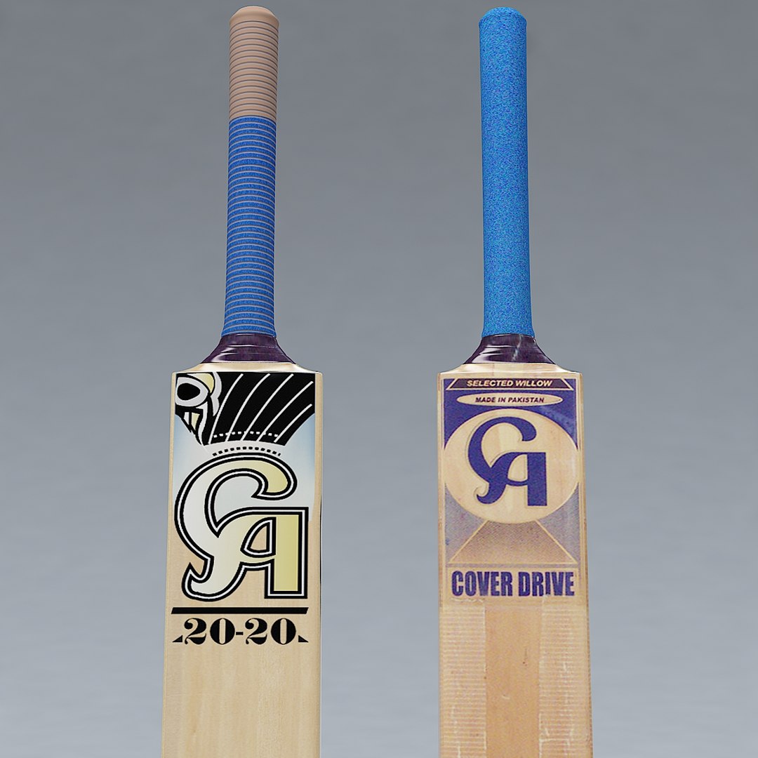 3d Cricket Bat Ca Model
