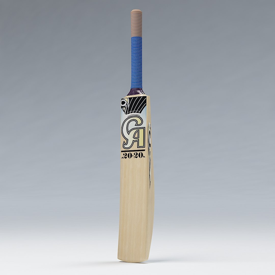 3d Cricket Bat Ca Model