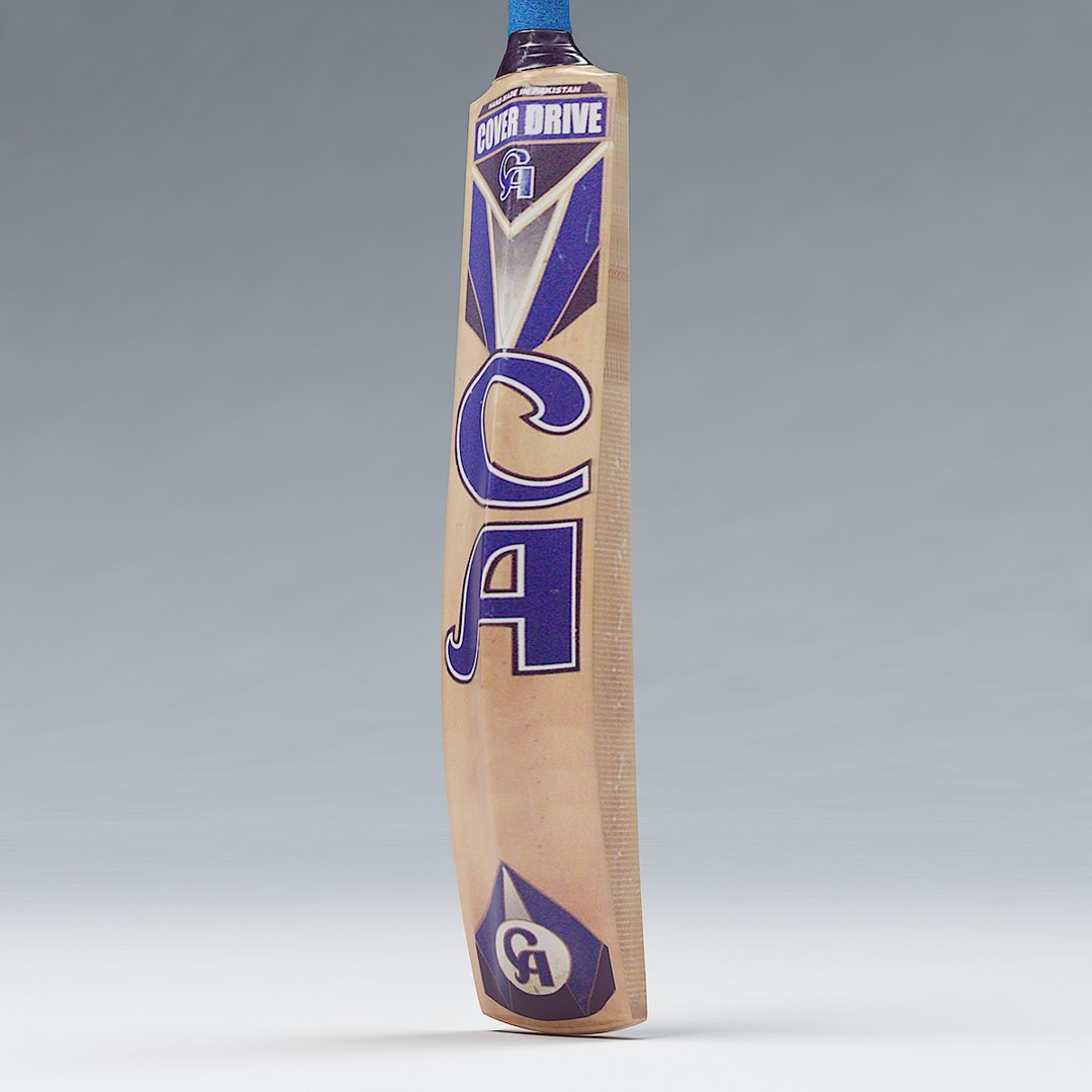 3d Cricket Bat Ca Model