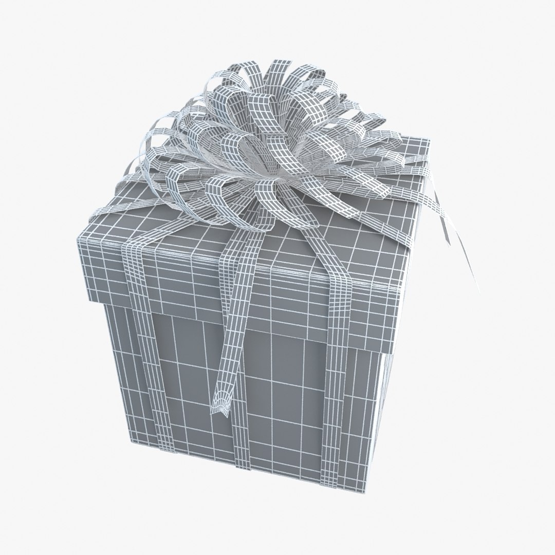 3dsmax Christmas Gift Present Box