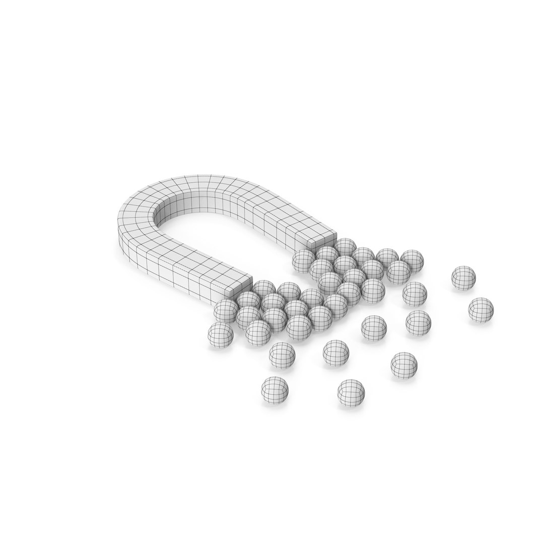 Magnet And Steel Balls 3D Model - TurboSquid 2274233