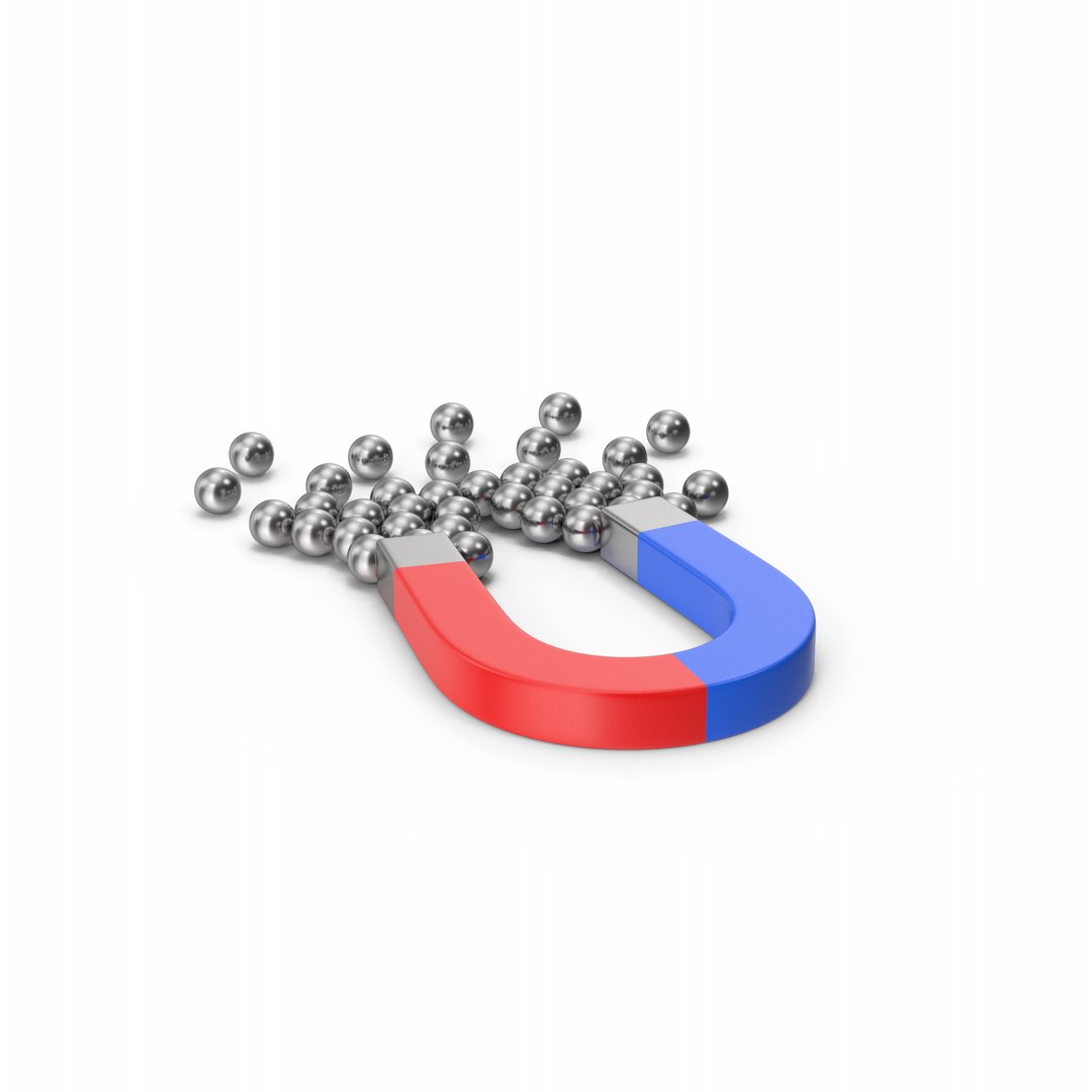 Magnet And Steel Balls 3D Model - TurboSquid 2274233