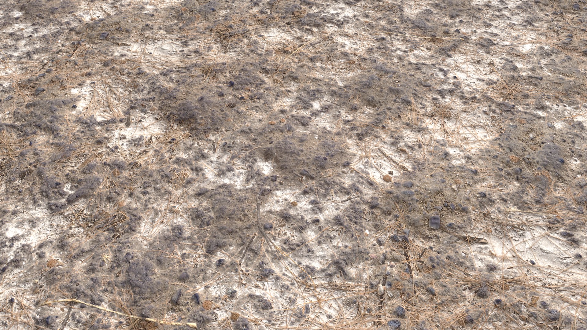 Rough Terrain PBR 7 3D Model - TurboSquid 1719275