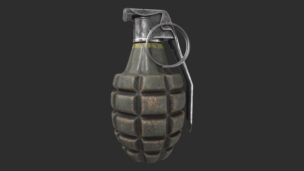 3D Grenade Pack 4K PBR Textures model - TurboSquid 1817968
