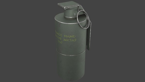3D Grenade Pack 4K PBR Textures model - TurboSquid 1817968
