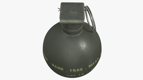 3D Grenade Pack 4K PBR Textures model - TurboSquid 1817968
