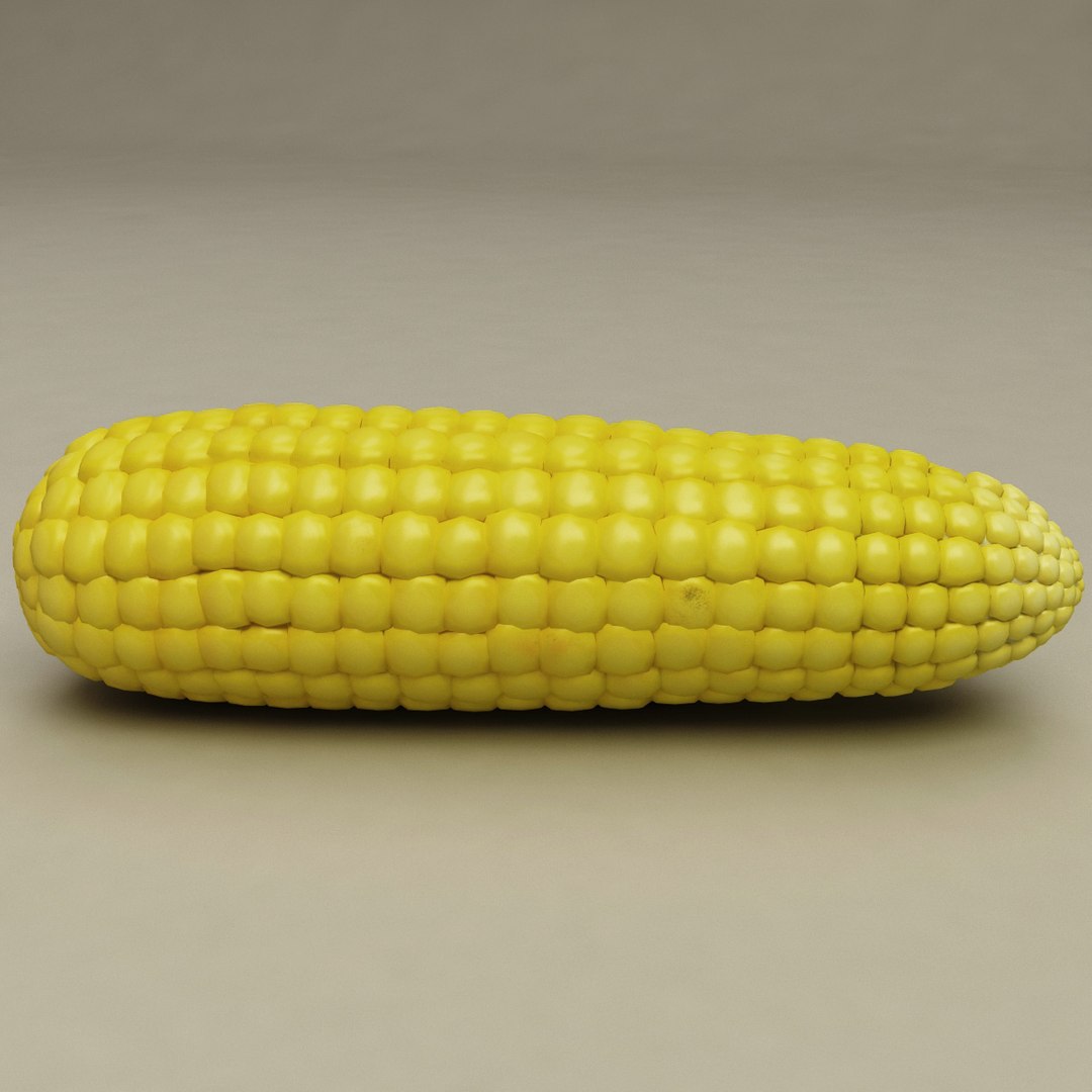 3d Corn V3 Model