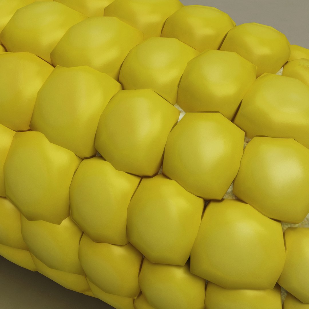 3d Corn V3 Model