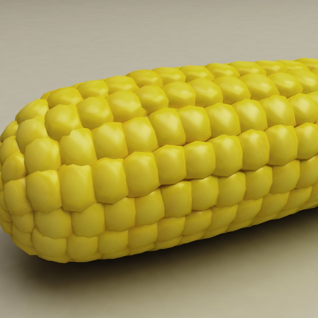 3d Corn V3 Model
