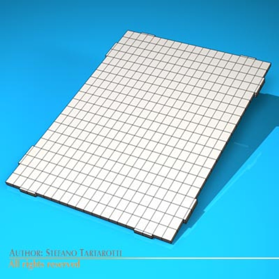 3d Photovoltaic Module Model