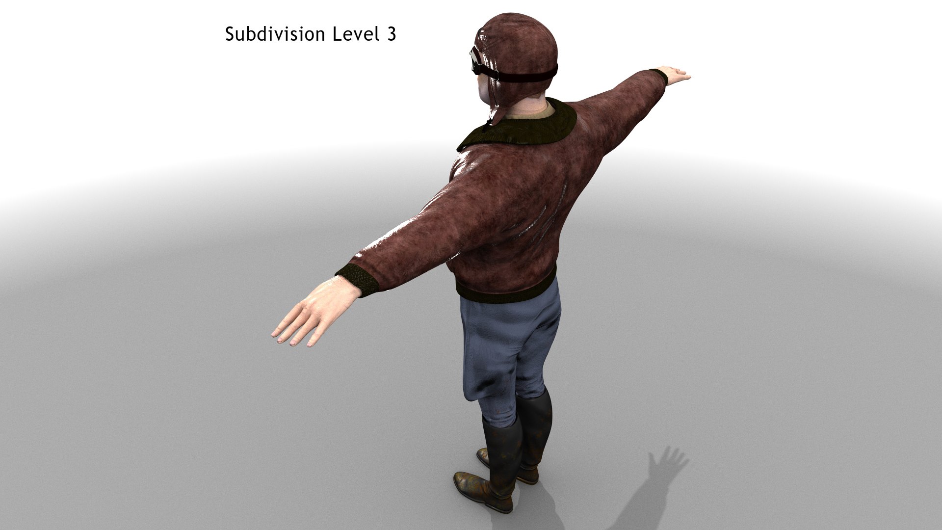 3D Flyboy Barnstorm Pilot Rig Model - TurboSquid 1712362