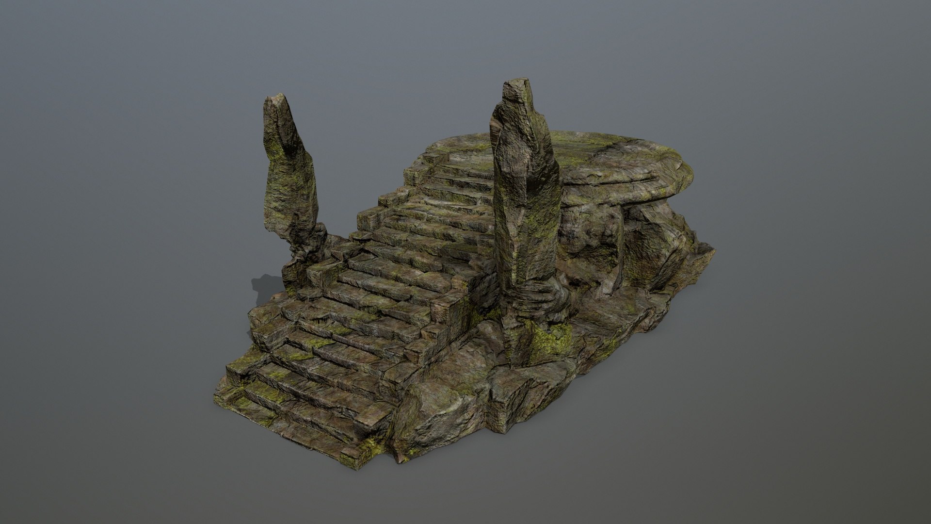 3D Temple - TurboSquid 2149088