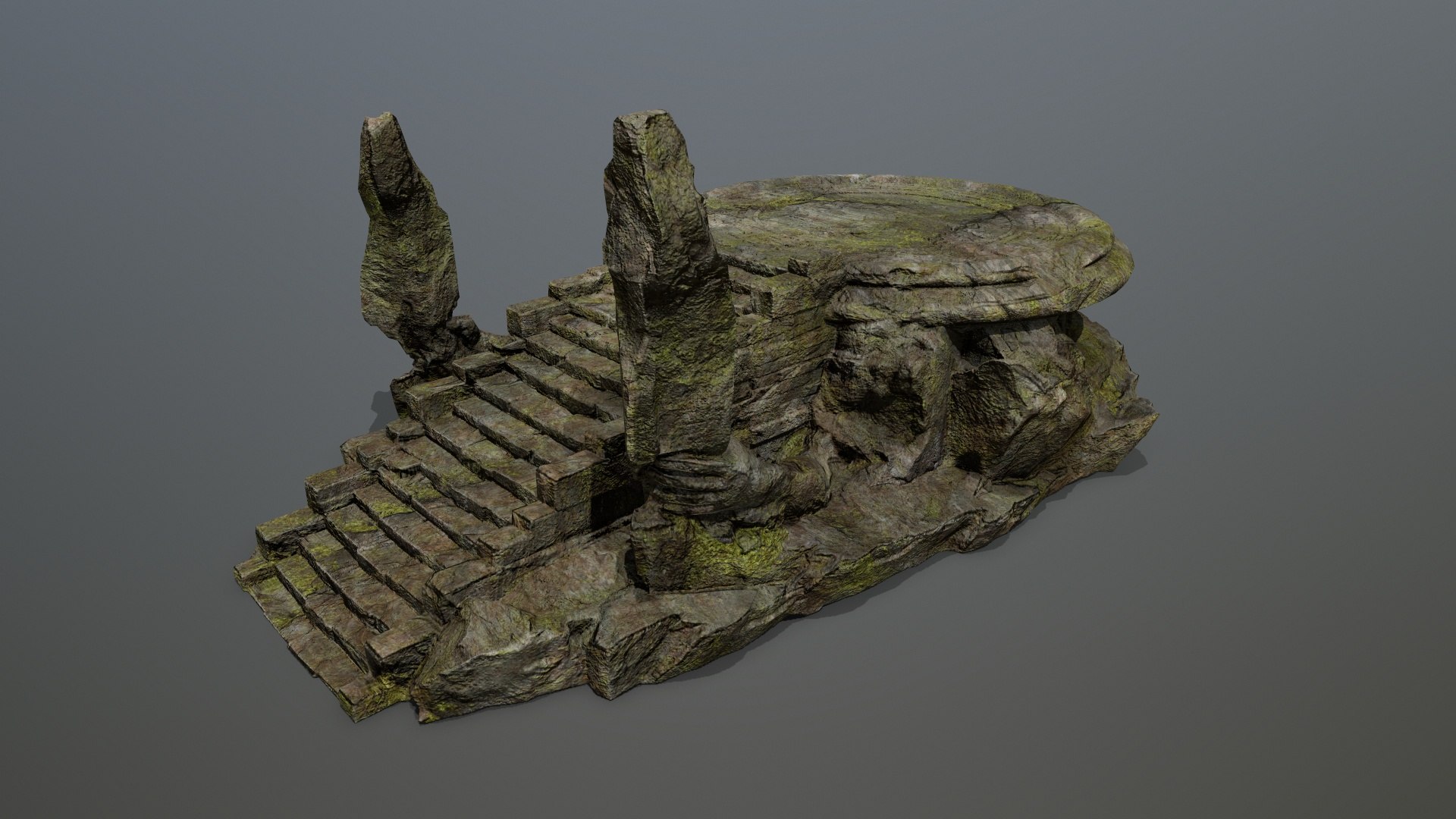 3D Temple - TurboSquid 2149088