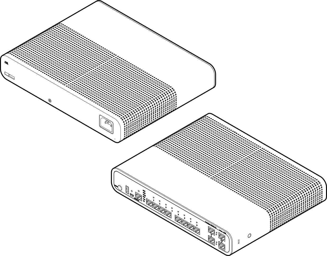 Cisco Catalyst 3560 Switch 3d Obj