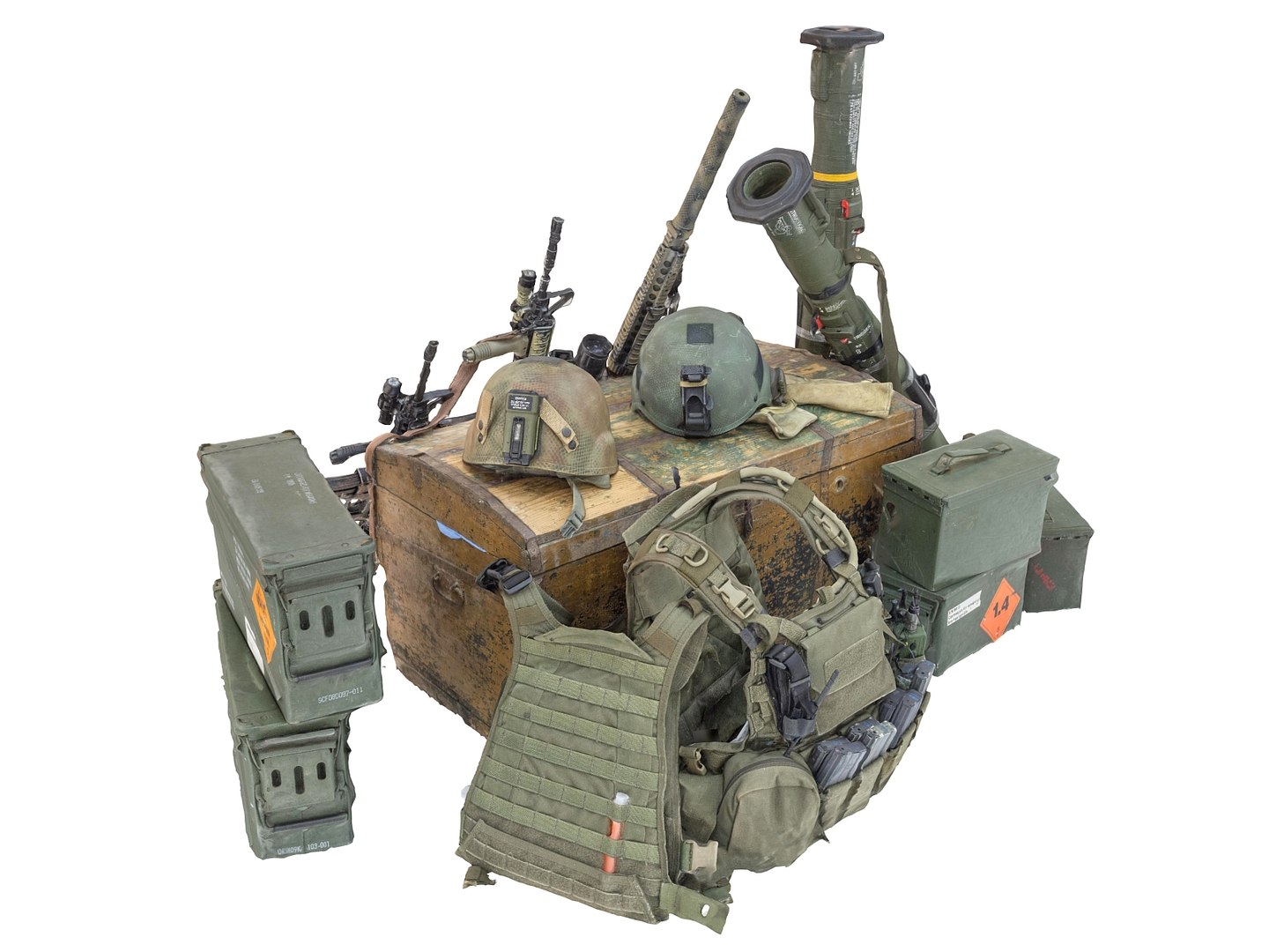 3D Arsenal Armory Model - TurboSquid 1418311