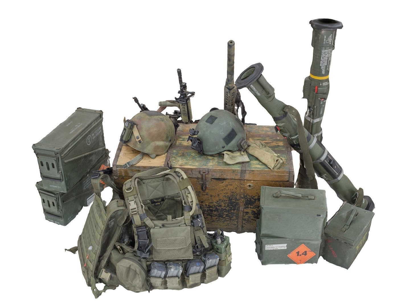 3D Arsenal Armory Model - TurboSquid 1418311