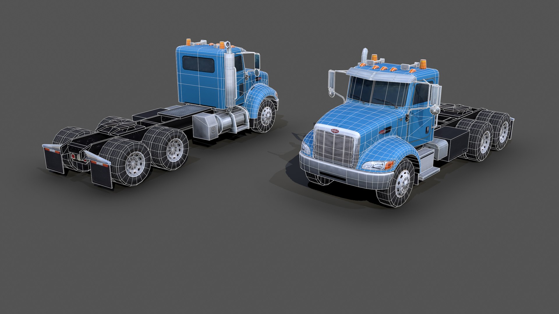 Peterbilt 340 2008 Semi Truck 3D Model - TurboSquid 2062041