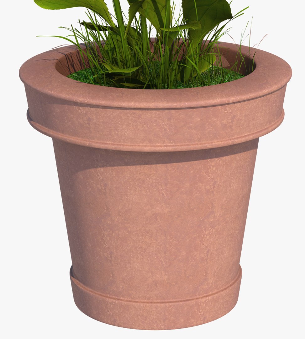 Flower Pot Model - TurboSquid 1324870