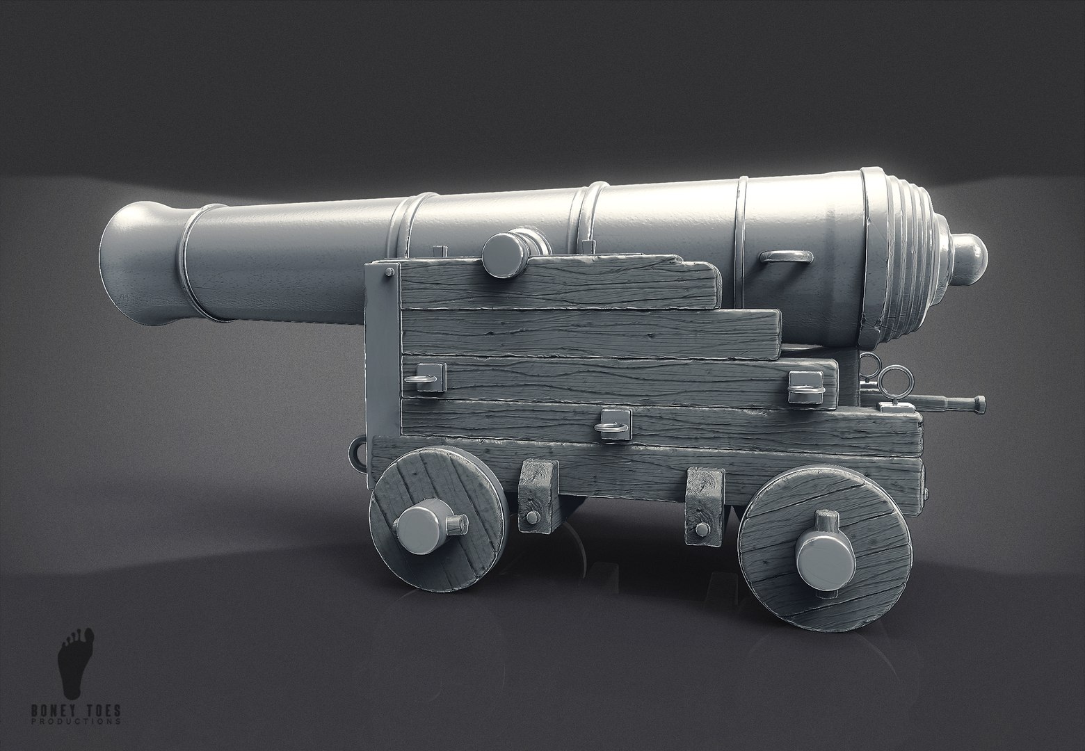 War Cannon 3D Model - TurboSquid 1196038
